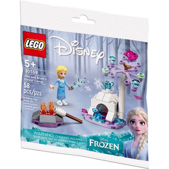 LEGO 迪士尼系列 30559 艾莎和布鲁尼森林露營 Poly Bag | Yasuee HK 香港大型網上玩具購物平台