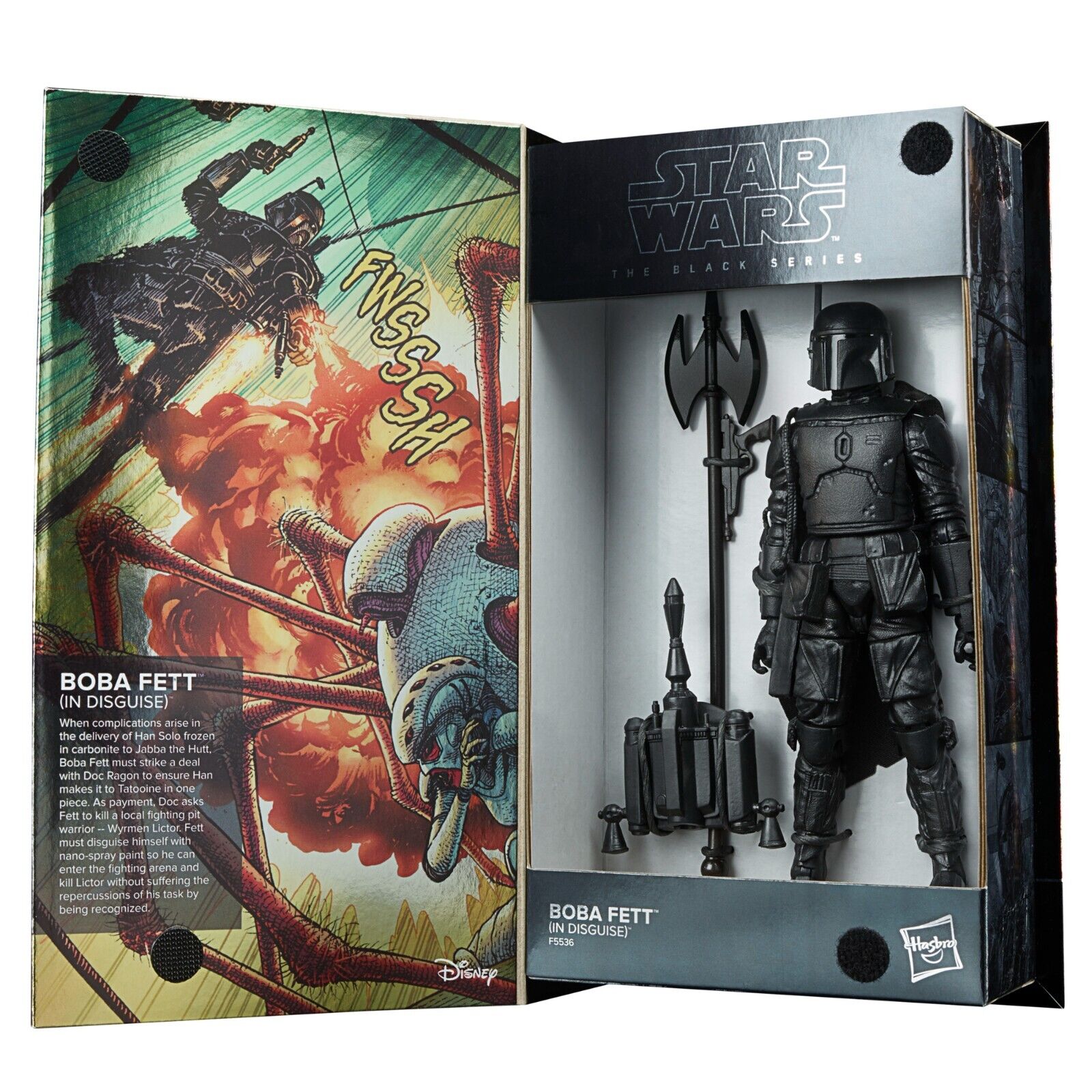 Star Wars Black Series 6" SDCC 2022 Comic Book Package Boba Fett ...