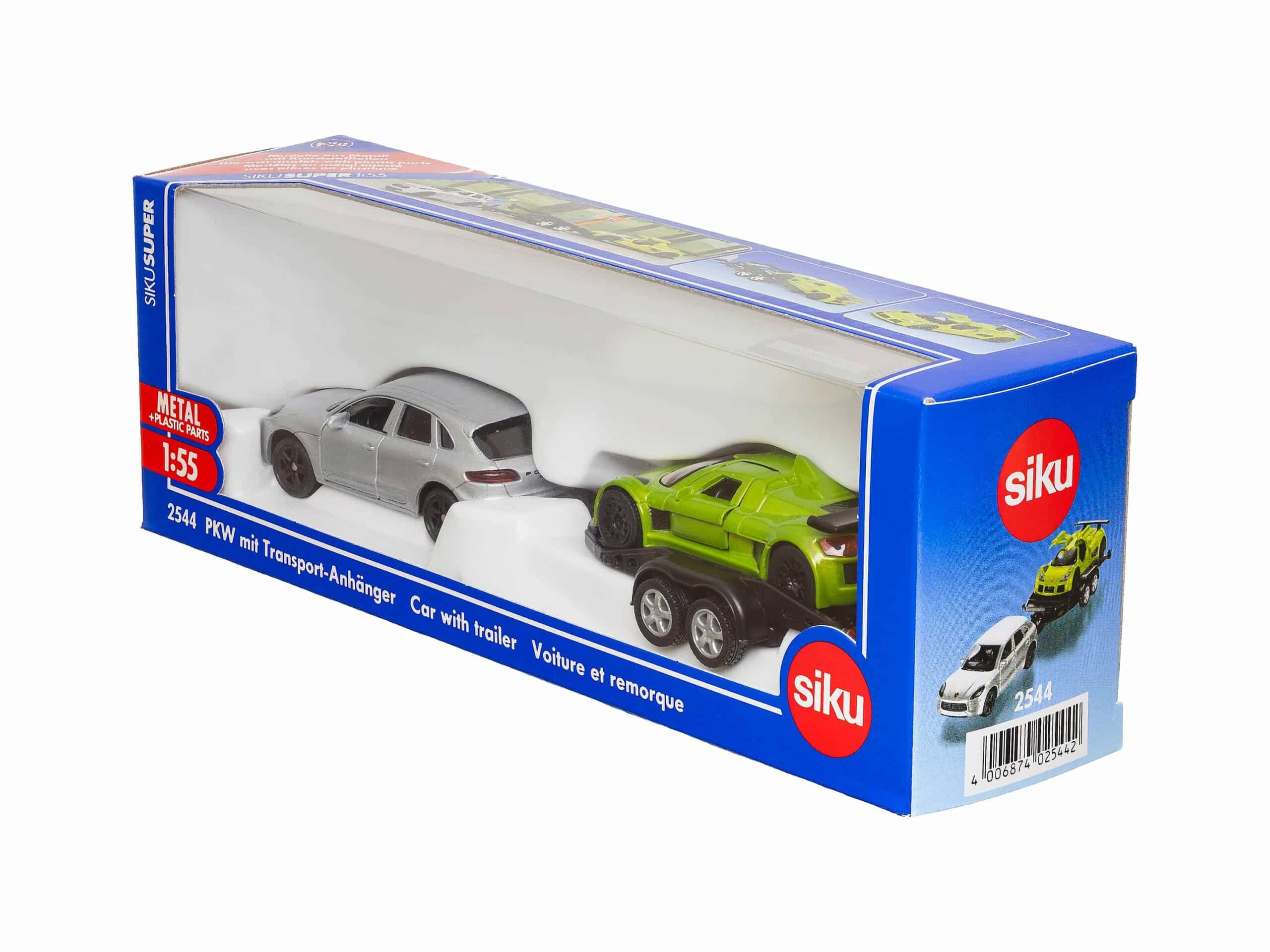SIKU 2544 1:55 車與拖車 1:55 CAR WITH TRAILER | Yasuee HK 香港大型網上玩具購物平台